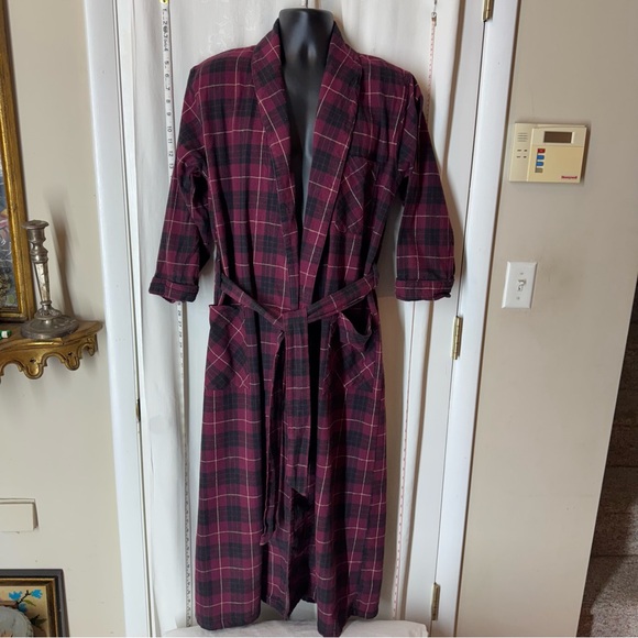 L.L. Bean | Intimates & Sleepwear | Vintage Womens Ll Bean Flannel Robe ...